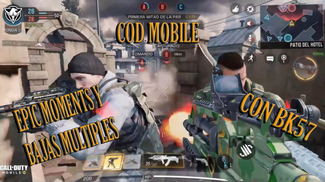 COD MOBILE - EPIC MOMENTS CON BK57 EVIL CHIP EN HARDPOINT - YouTube