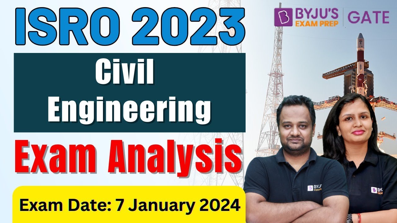 🚀 ISRO 2023 Civil Exam Analysis | Civil Engineering | Exam Analysis ...