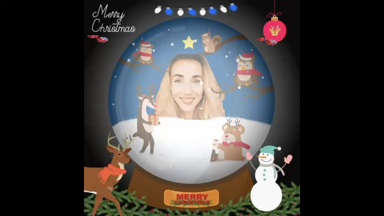 Virtual Snow Globe. Виртуальный Снежный Шар. - YouTube