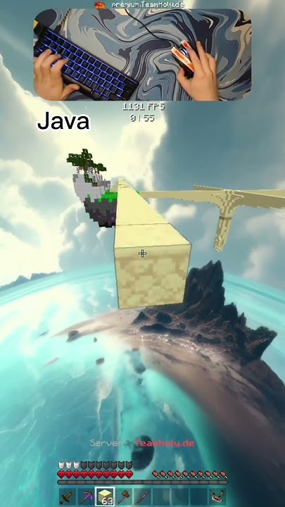 comment karo Java khelte Ho ki bedrock aur mere ko subscribe kar lo - YouTube