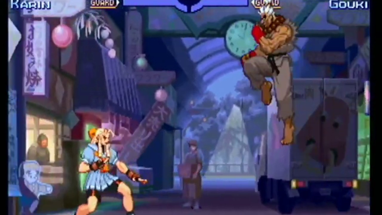 (紅白戦)ストリートファイターZERO3 通路側の台 2019-12-29 1PでぃおVかりんvs2PてシャンクスVゴウキ - YouTube