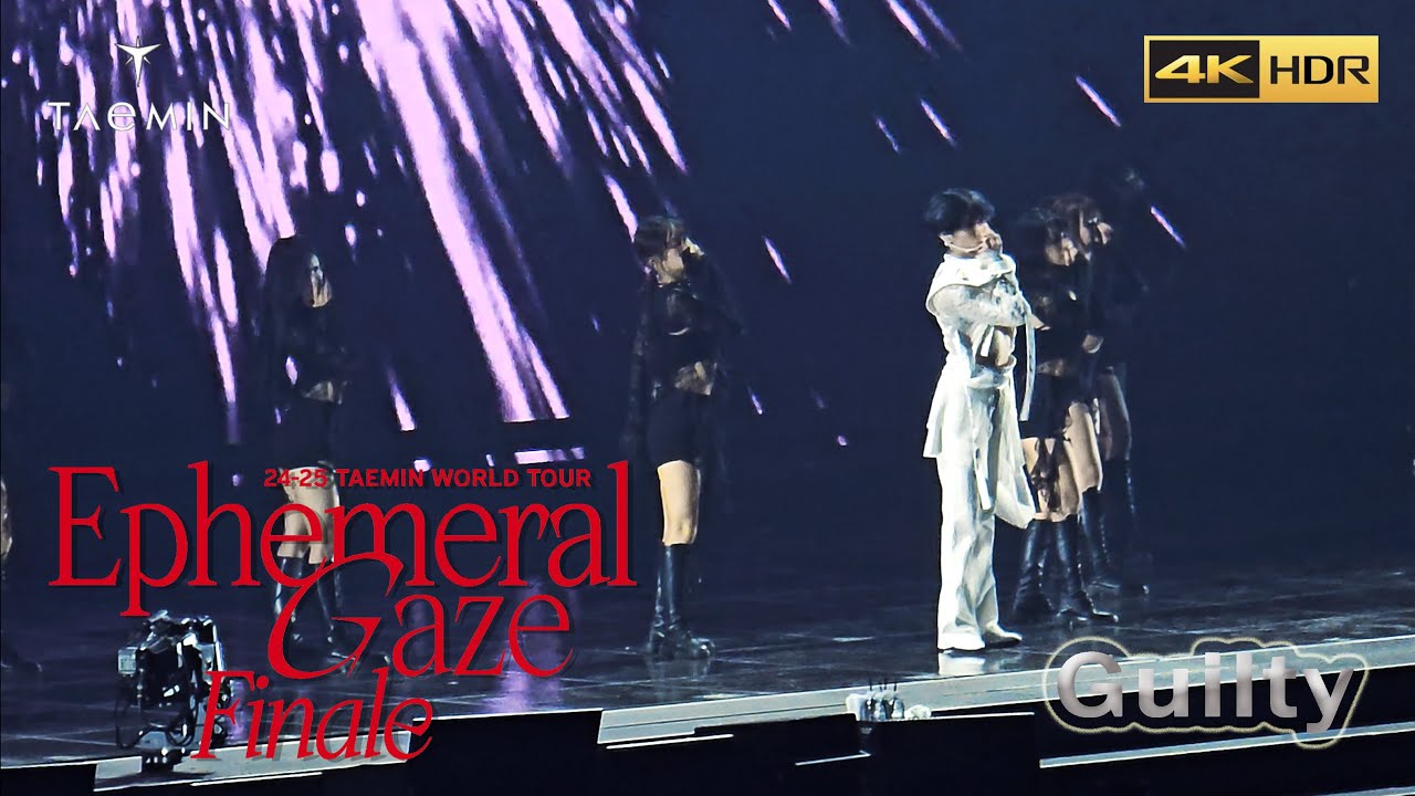 [4K] Guilty - TAEMIN 태민|Ephemeral Gaze Finale|D2|250407 - YouTube