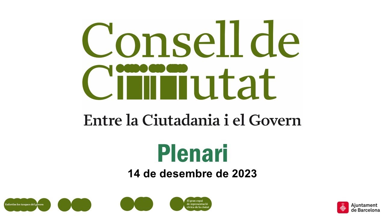 Plenari del Consell de Ciutat - YouTube
