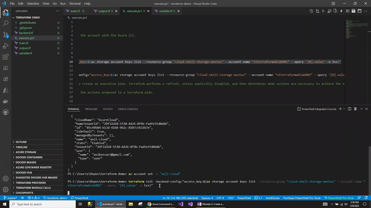 Module 2 Create Azure Virtual Network Using Terraform Youtube