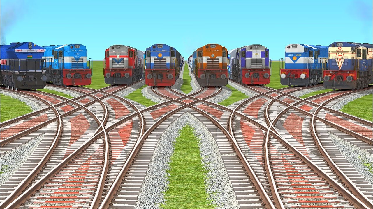 2ND TRAIN IS FAST RUNNING ON CURVED RAILROAD ? Utkrist Express ...