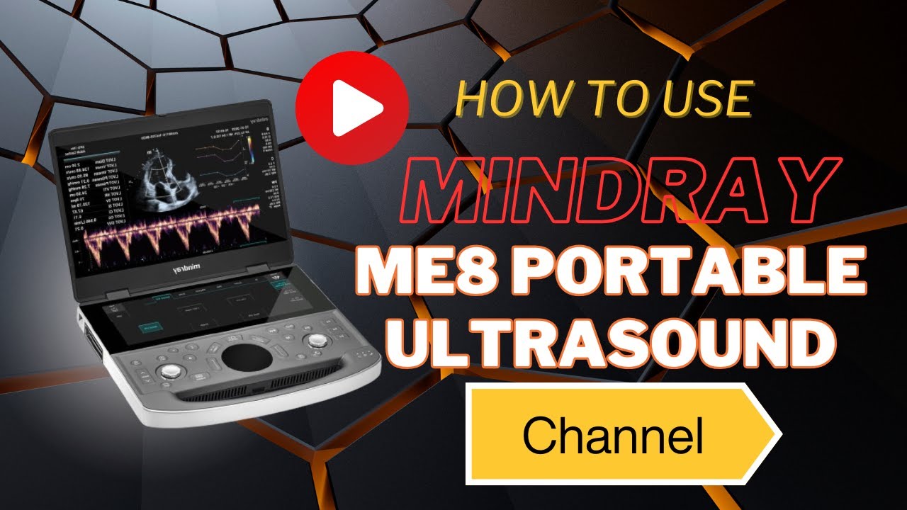How To Use and Mastering Mindray ME8 Portable Ultrasound Machine ...