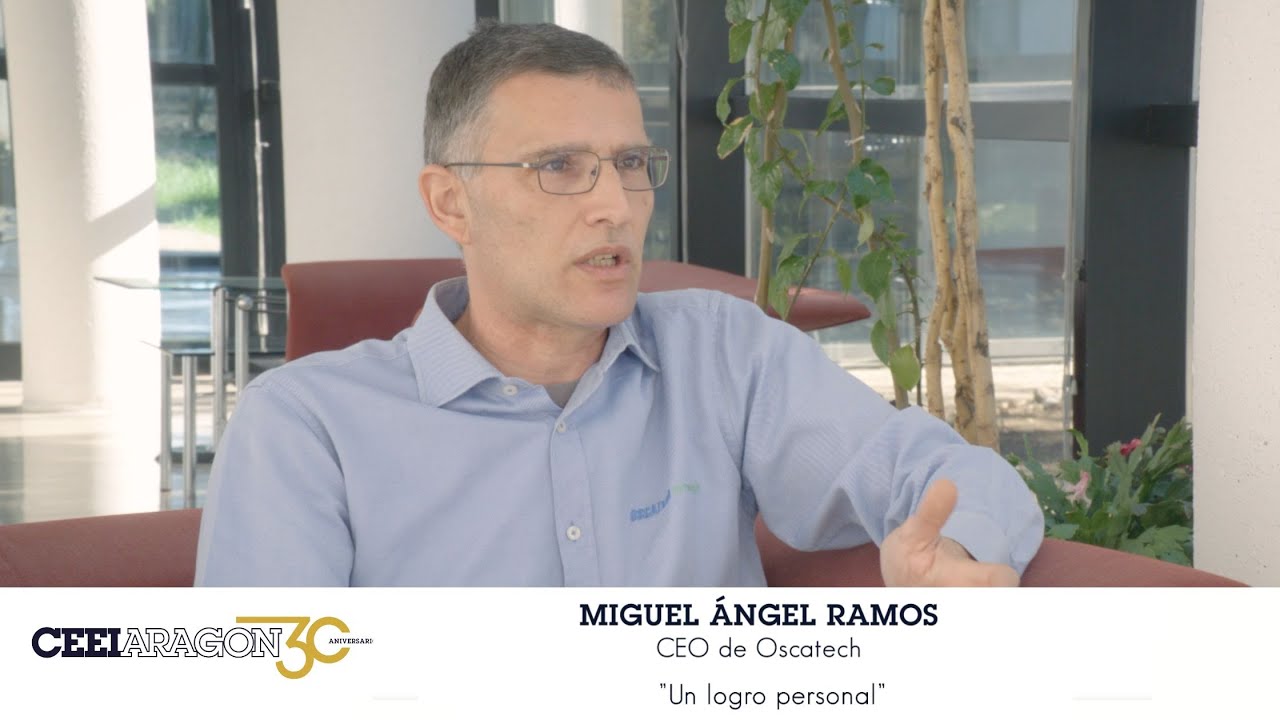 Miguel Ángel Ramos Oscatech CEEIARAGON 30 aniversario Brusau Films - YouTube