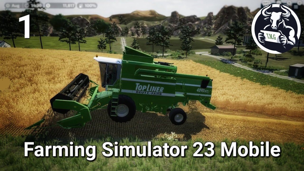 Farming Simulator 23 Mobile /Beginning - YouTube