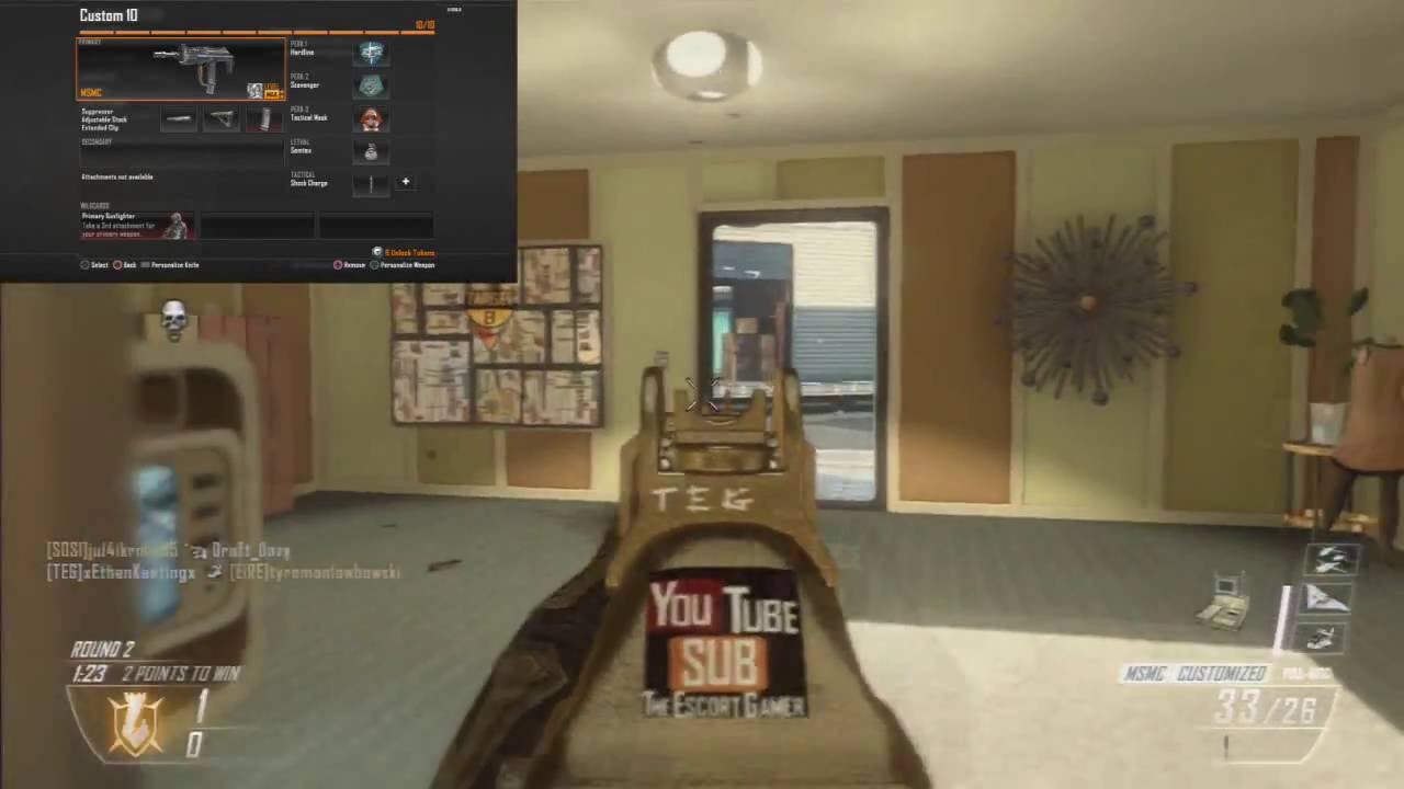 Black Ops 2: BEST CLASS SETUP - MSMC (High Scorestreaks) - YouTube