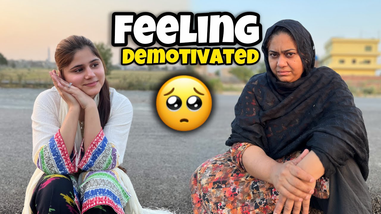 Feeling Demotivated🥺🙏🏻| Alizayvlogs | - YouTube
