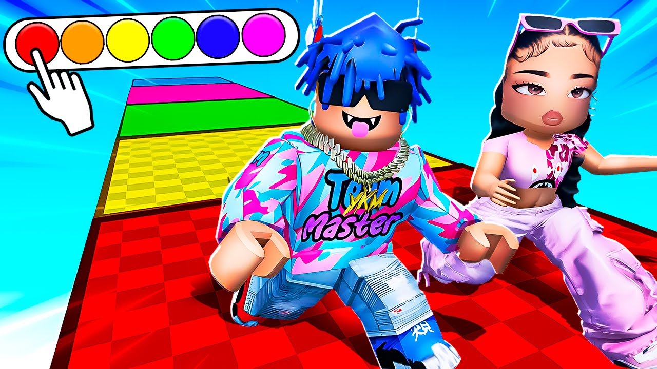 Can We Beat The ONE COLOR Obby?! (Roblox) - YouTube