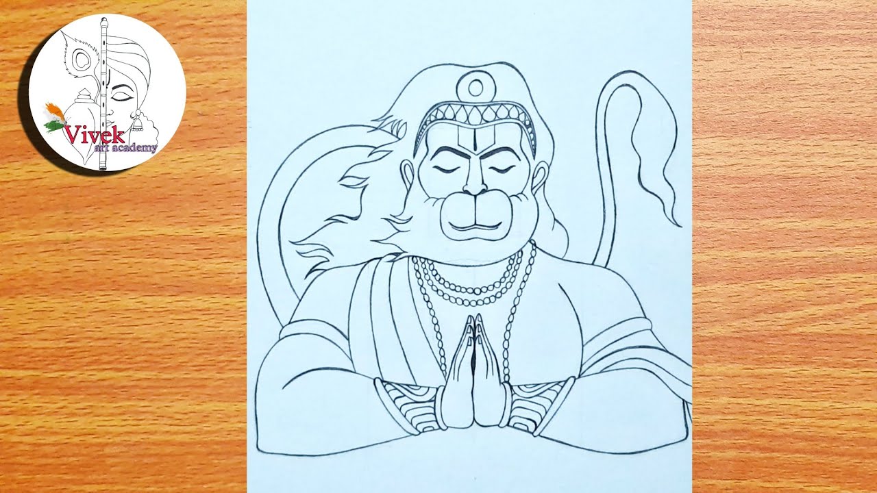 Hanuman Body Sketch
