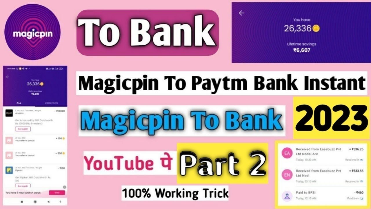 Magic pin point transfer to bank account | magicpin money transfer to ...