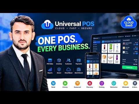 Universal POS,  One POS for Every Business | Complete POS SaaS Platform