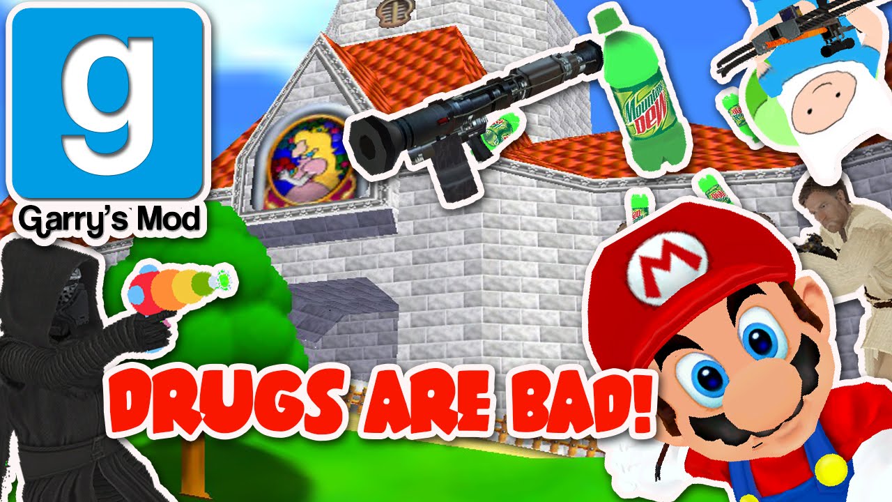 Gmod: Mtn Dew and Obi Wan Take Drugs! - YouTube