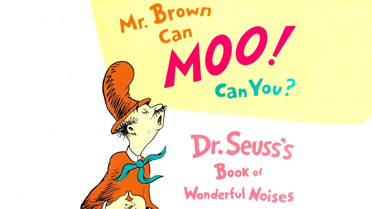 Mr. Brown Can Moo! Can You? - Read Aloud Picture Book - YouTube