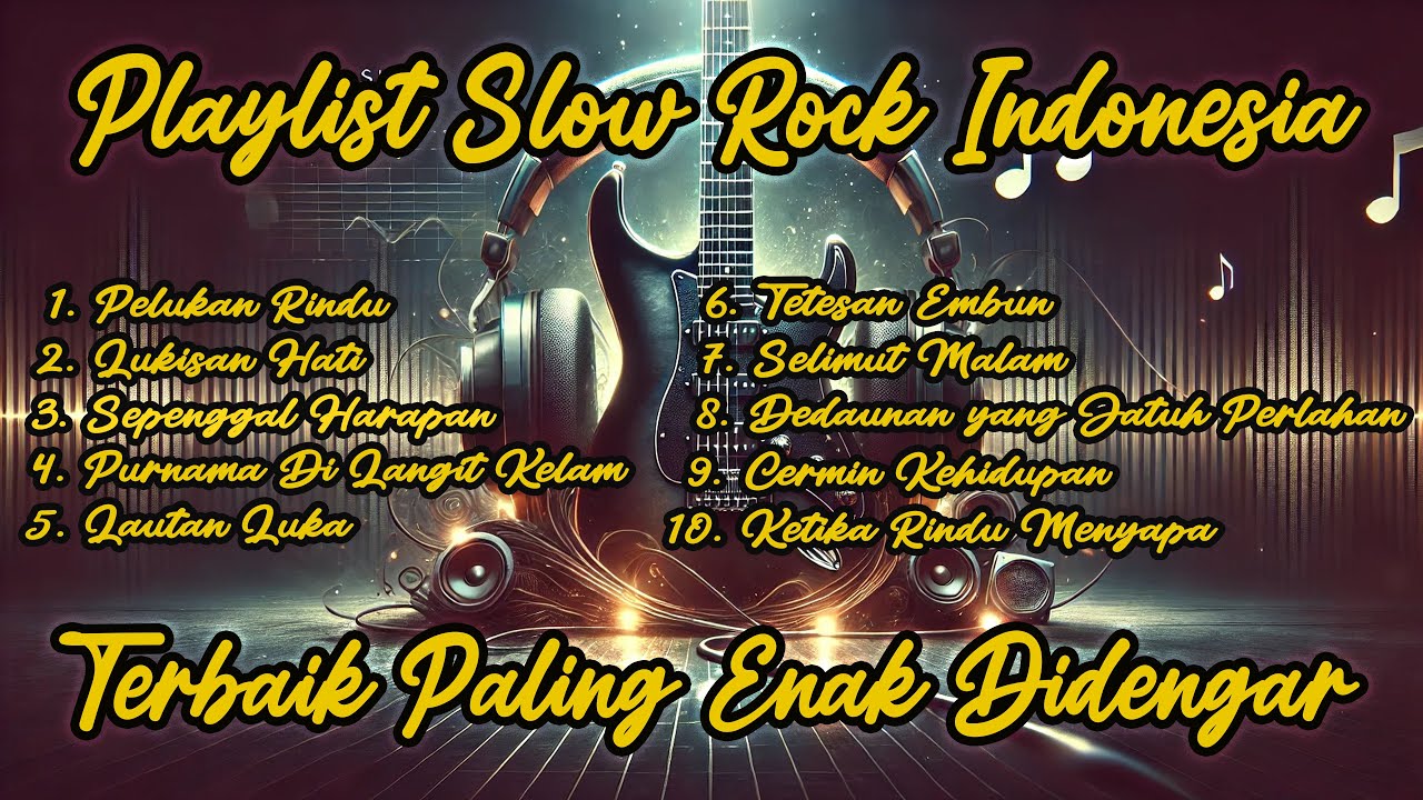 Playlist Lagu Slow Rock Indonesia - Terbaik Paling Enak Didengar - YouTube