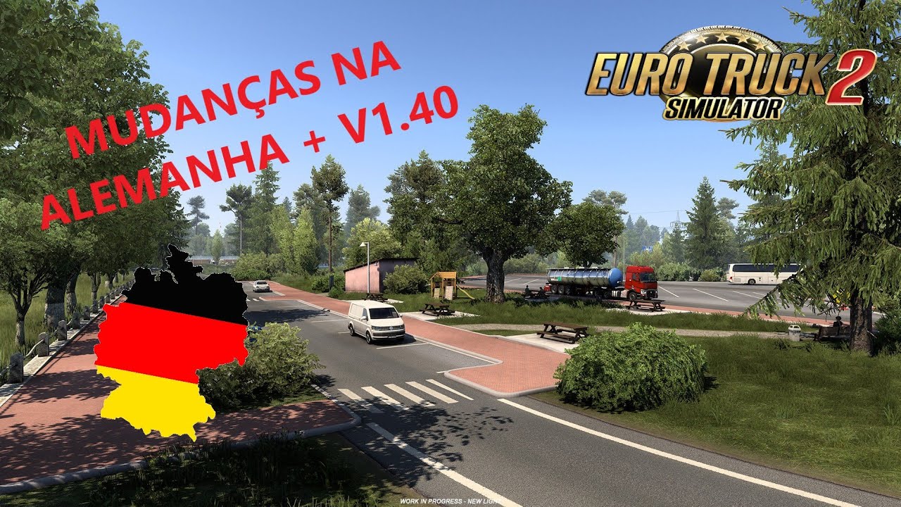 Euro Truck Simulator 2 Reforma Na Alemanha Germany Reskin Update