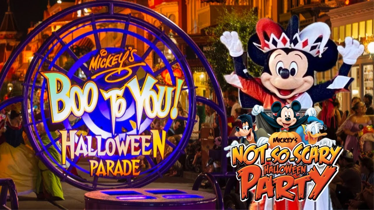 Mickey’s Boo To You! Halloween Parade | Mickey’s Not So Scary Halloween ...