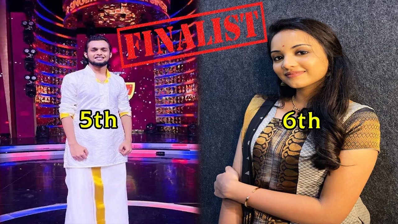 Super Singer 8 Grand Finale 5th and 6th Finalist | Super Singer 8 Title ...
