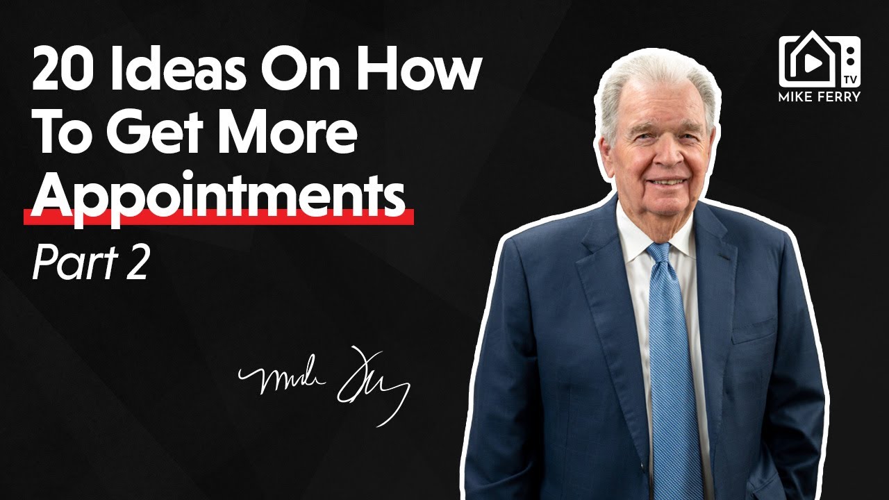 20 Ideas On How To Get More Appointments - Part 2 - YouTube