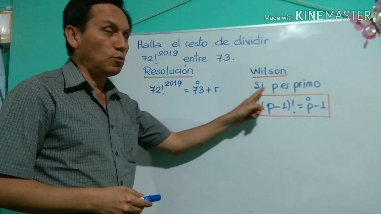 Teorema de Wilson (Teoría de Números) - YouTube