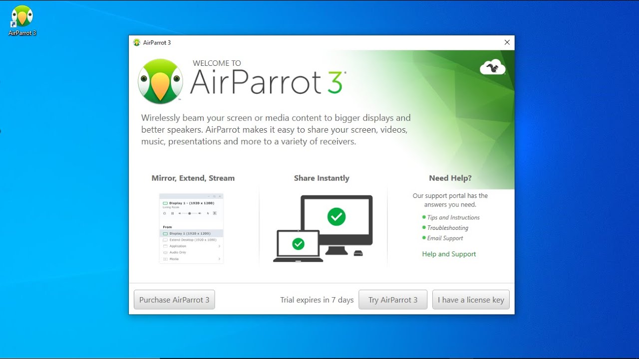 AirParrot 3.1.3 - YouTube