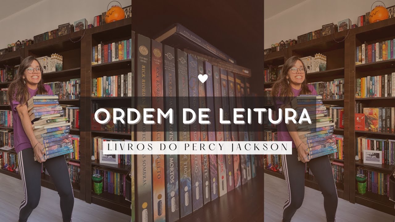 ORDEM DE LEITURA | LIVROS DO PERCY JACKSON #percyjackson #livros - YouTube