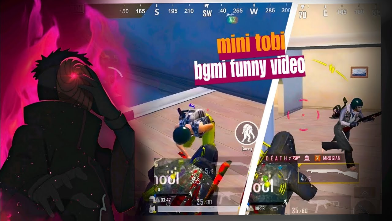 #bgmi funny video mini tobi - YouTube