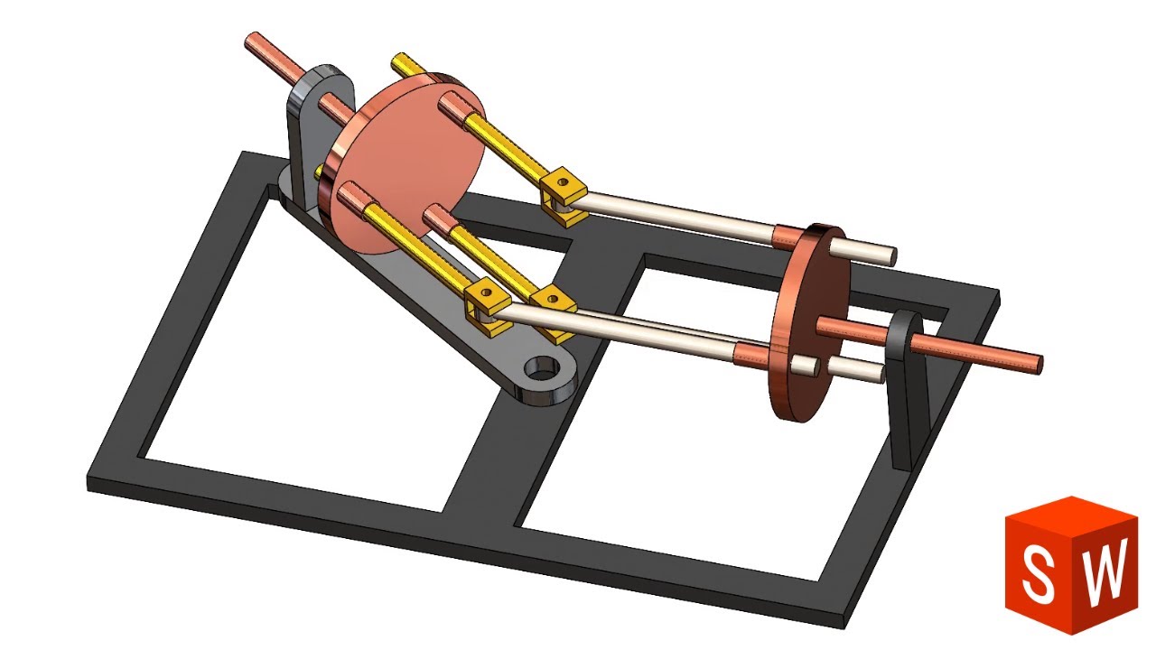 Hobson Joint Power Transmission in Solidworks - YouTube