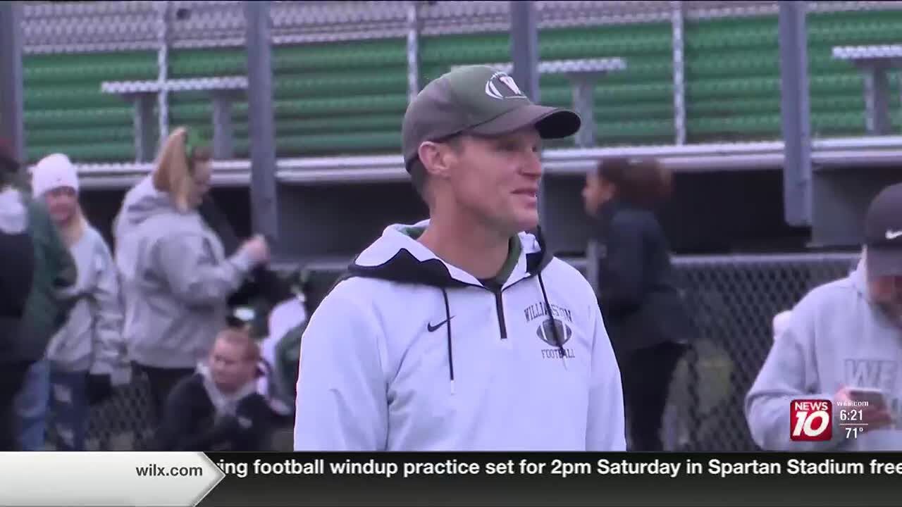 Williamston's Steve Kersten headed to football hall of fame - YouTube