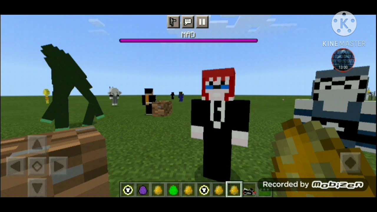Addon Teen Titans V6 Minecraft - YouTube
