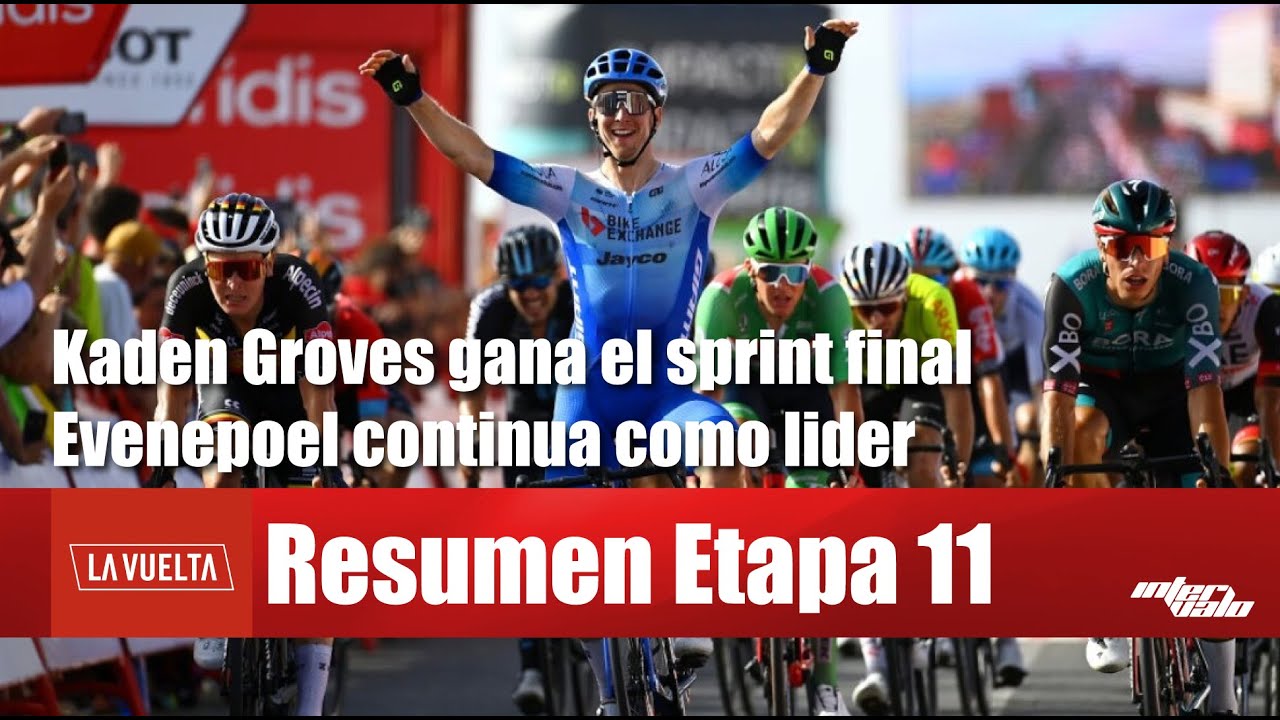 Resumen Etapa 11 - Vuelta a España 2022 - YouTube