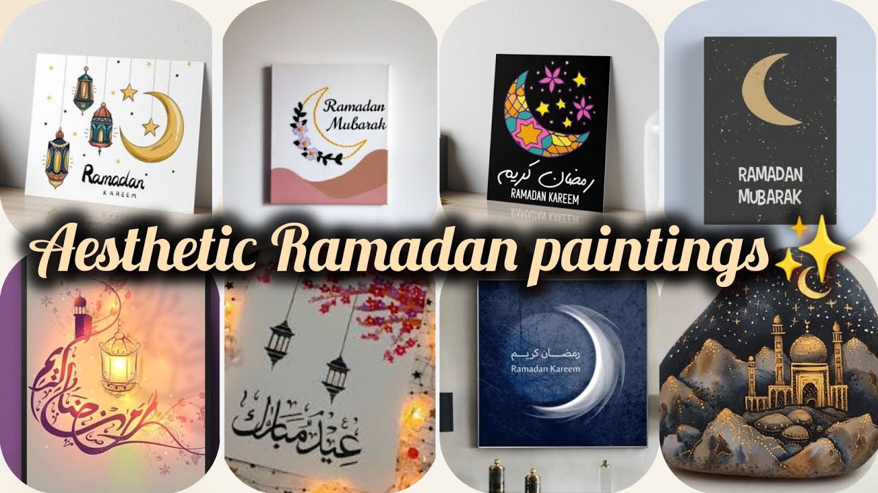 aesthetic Ramadan paintings beautiful paintings for your Ramadan ...
