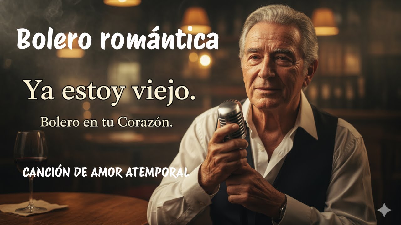 Ya Estoy Viejo, Bolero Romántico, Letra Completa, Canción Para Hombres ...
