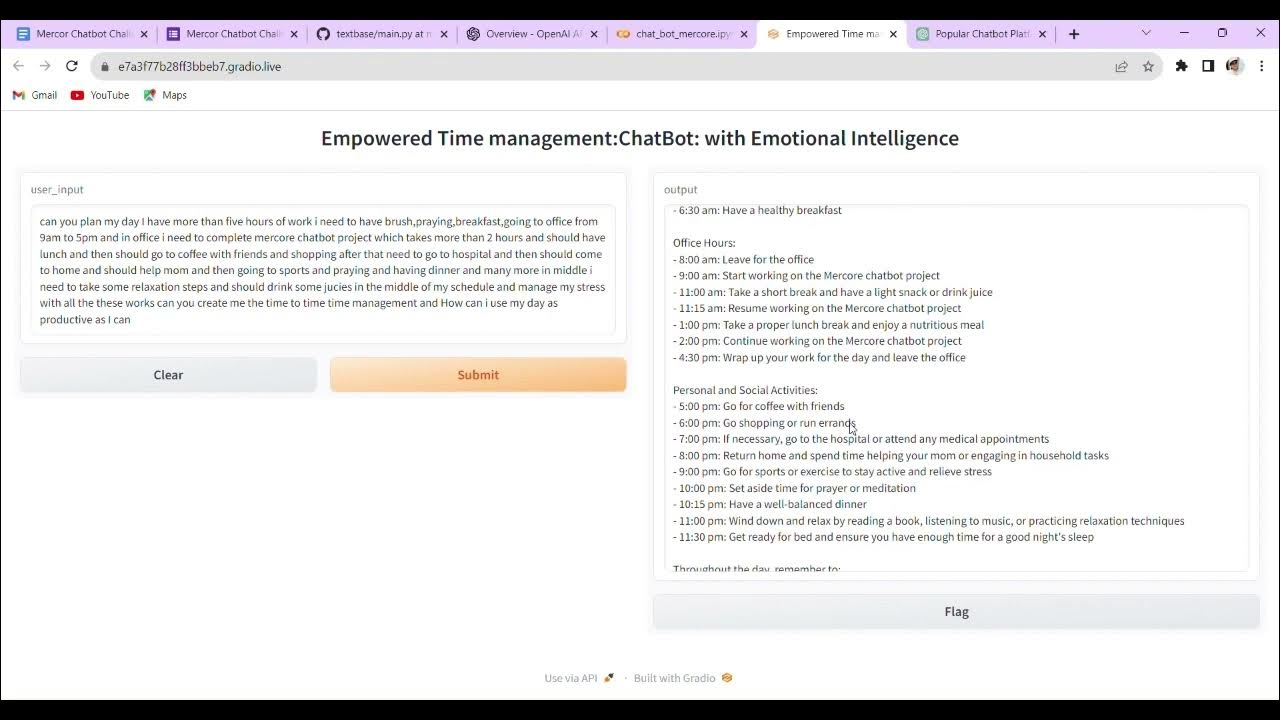 mercor chat bot challenge - YouTube