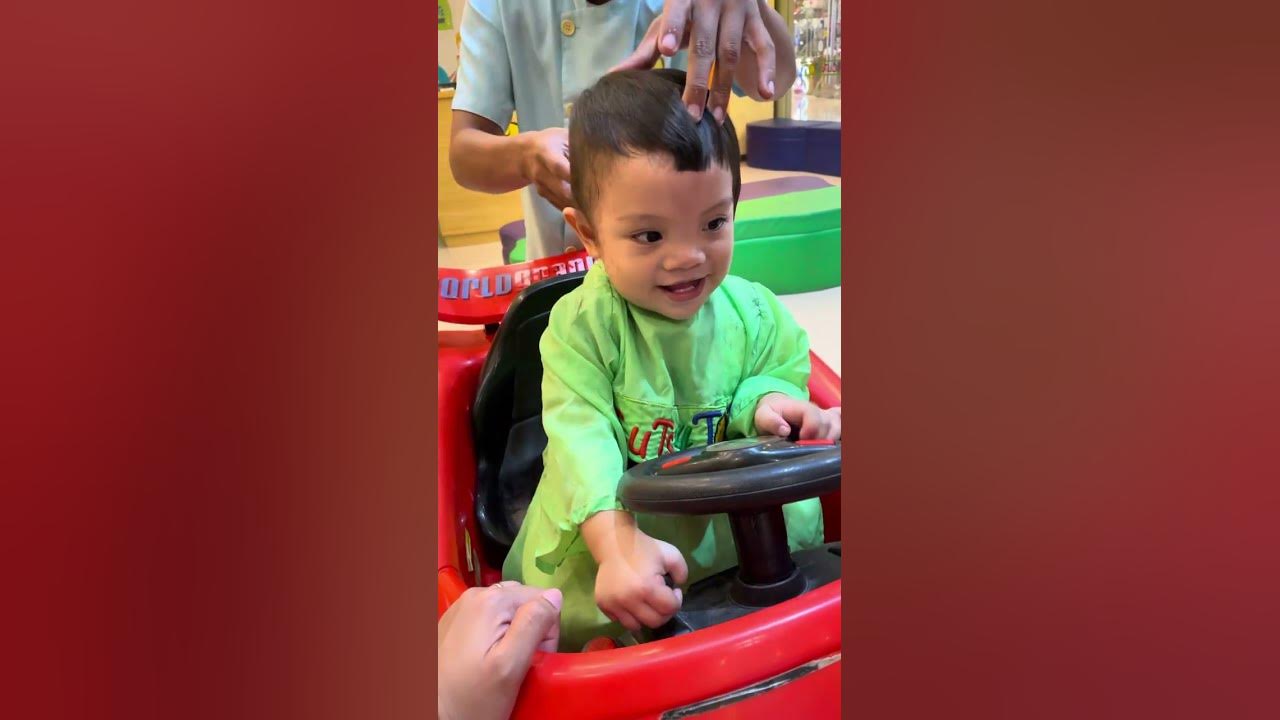 Simon Franco's second haircut - YouTube