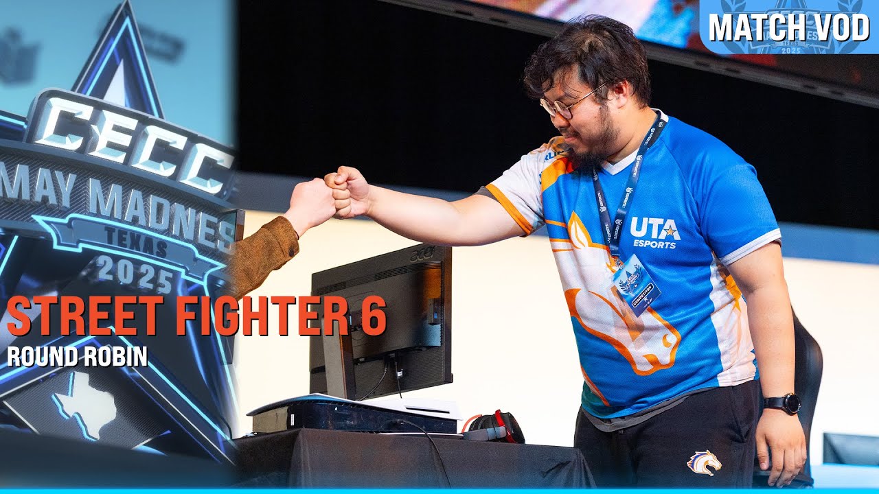 Street Fighter 6 - CECC May Madness 2025 - Round Robin - YouTube