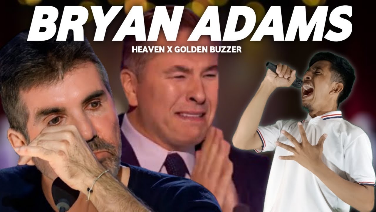 Golden Buzzer: Simon Cowell Crying To Hear The Song Bryan Adams ...