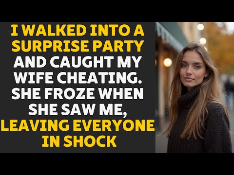 I Walked Into A Surprise Party And Caught My Wife Cheating - Her Shocked Reaction