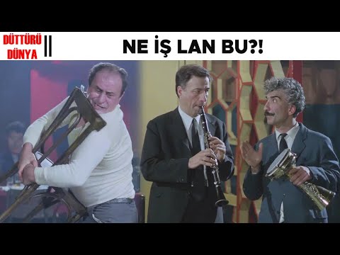 Düttürü Dünya Türk Filmi | Pehlivan Sandalyeyle Güreşiyor