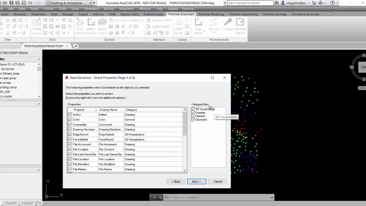 Promine AutoCAD Tip of the Week: DATAEXTRACTION Command - YouTube