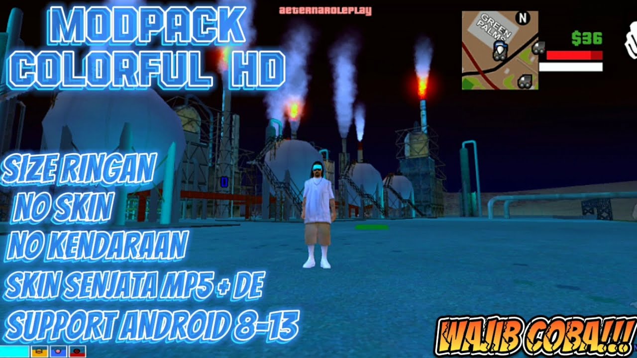 MODPACK SAMP POLOSAN COLORFULL HD V2 || SUPPORT ANDROID 8-13 || GTA ...