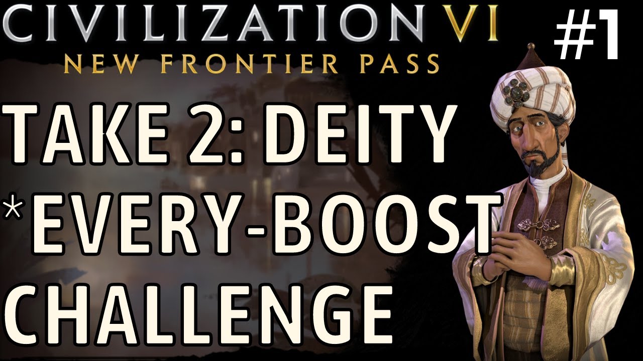 Civ 6 Deity Every Boost Challenge with Tech Shuffle, Attempt #2 Ep 1 ...