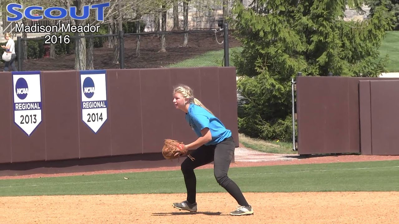 Scout Softball - Madison Meador - Premium Skills Video - 4/12/15 - YouTube