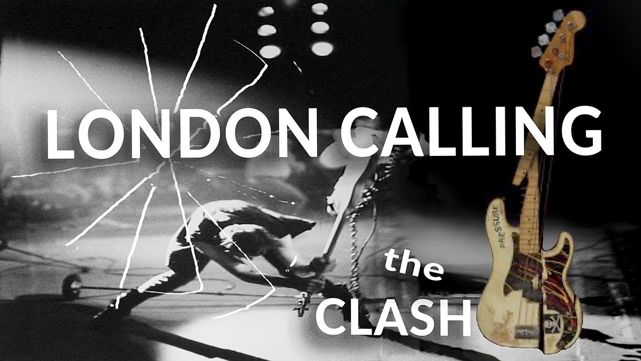 How to play London Calling by The Clash, Breakdown and Tutorial - YouTube
