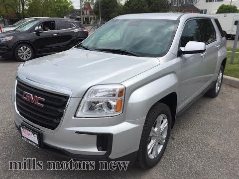 2017 GMC Terrain SLE FWD Silver Oshawa ON Stock #171421 - YouTube