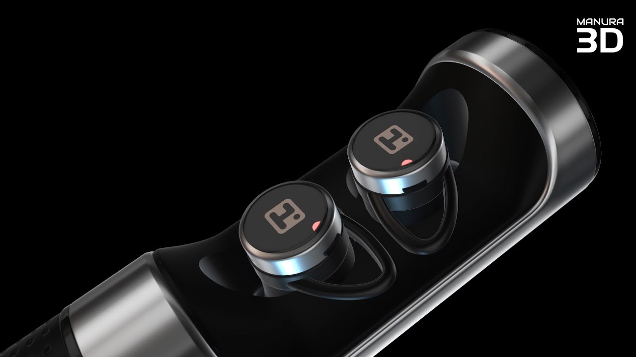 iHome Earbuds - 3D Product Animation Video - YouTube