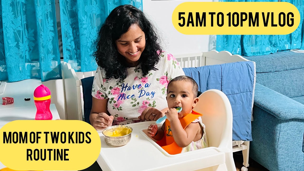 Morning 5AM TO 10PM Routine/Mom of two#How i manage my works/Youtube # ...