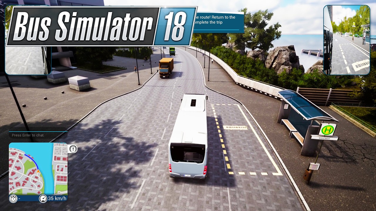 City Drivers Bus Simulator 18 Gameplay Video #simulator #game #bus # ...
